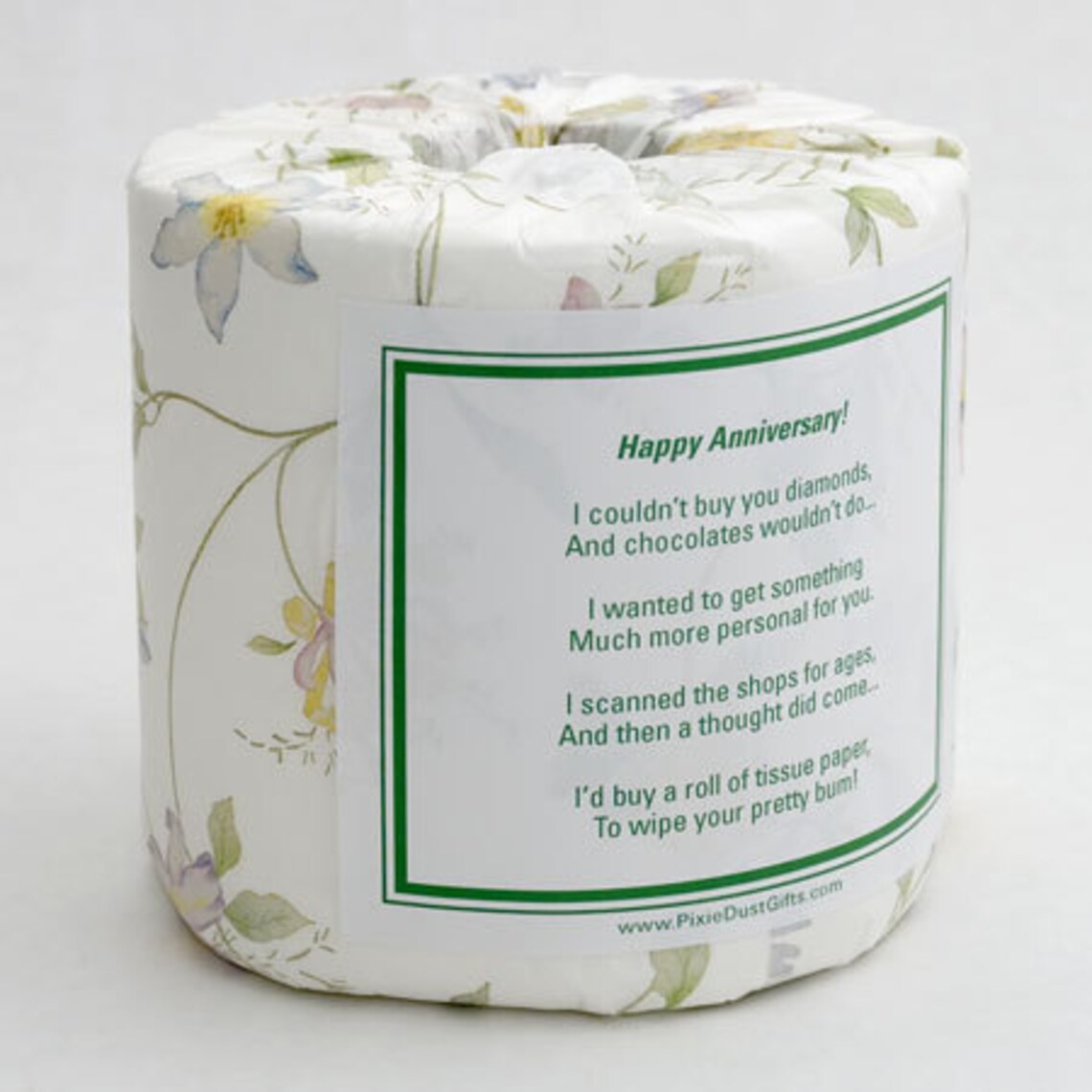 Anniversary Toilet Paper Card - Printable PDF - Etsy