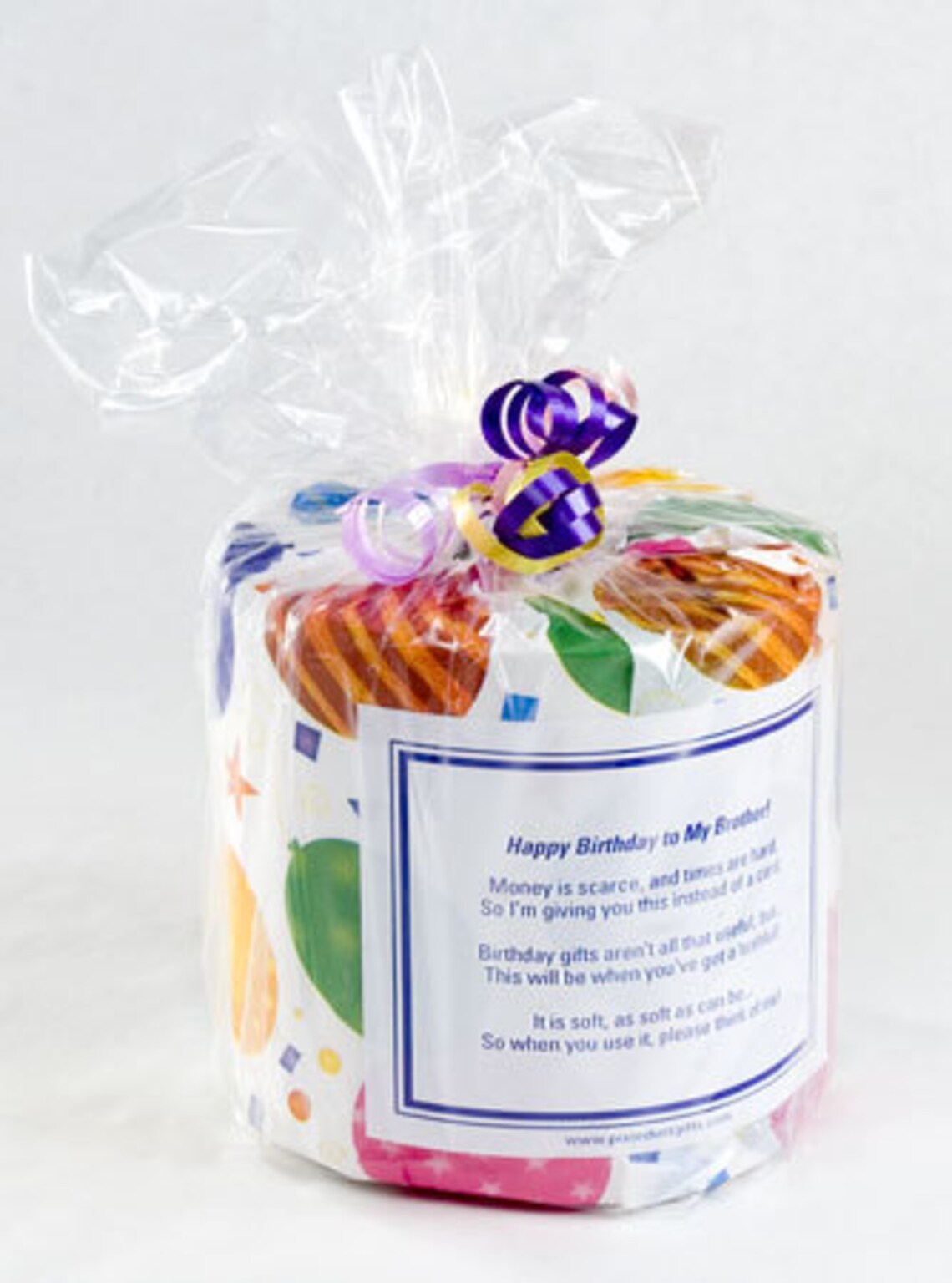 Birthday Toilet Paper Card for My Brother Printable PDF - Etsy