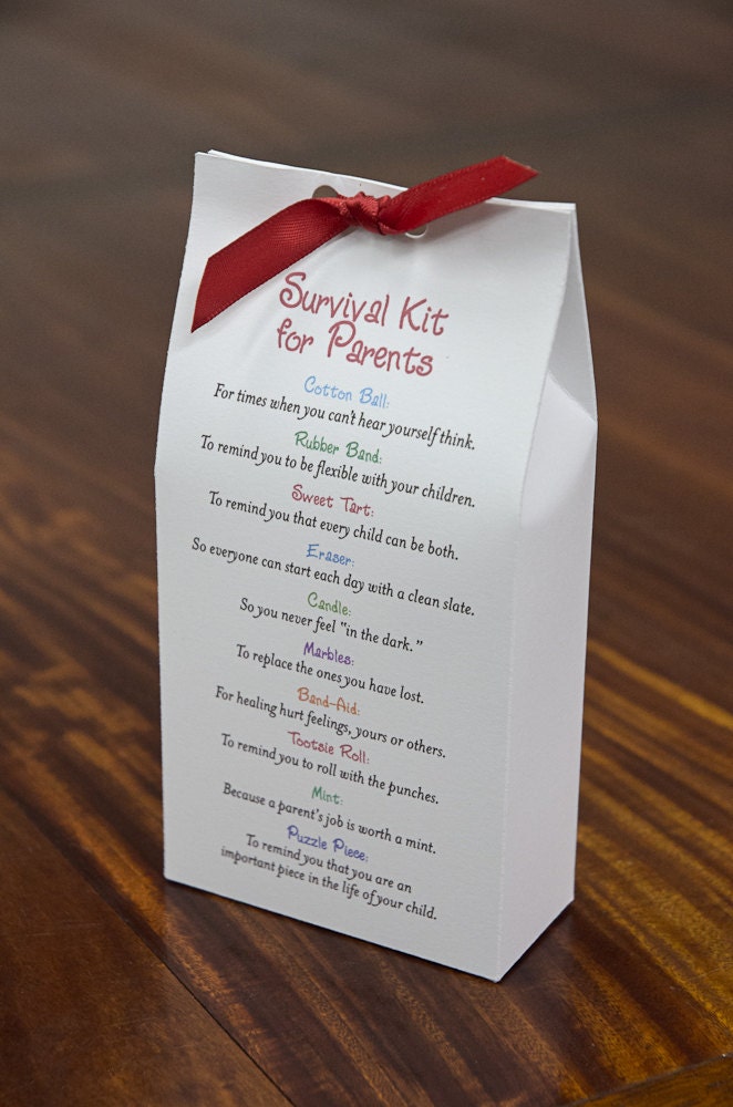 Survival Kit for Parents - Printable PDF - Etsy