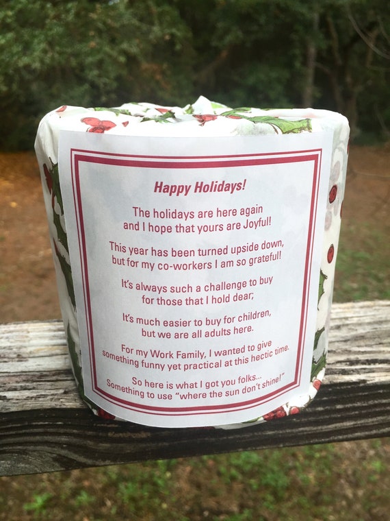 Toilet Paper Gift Poem