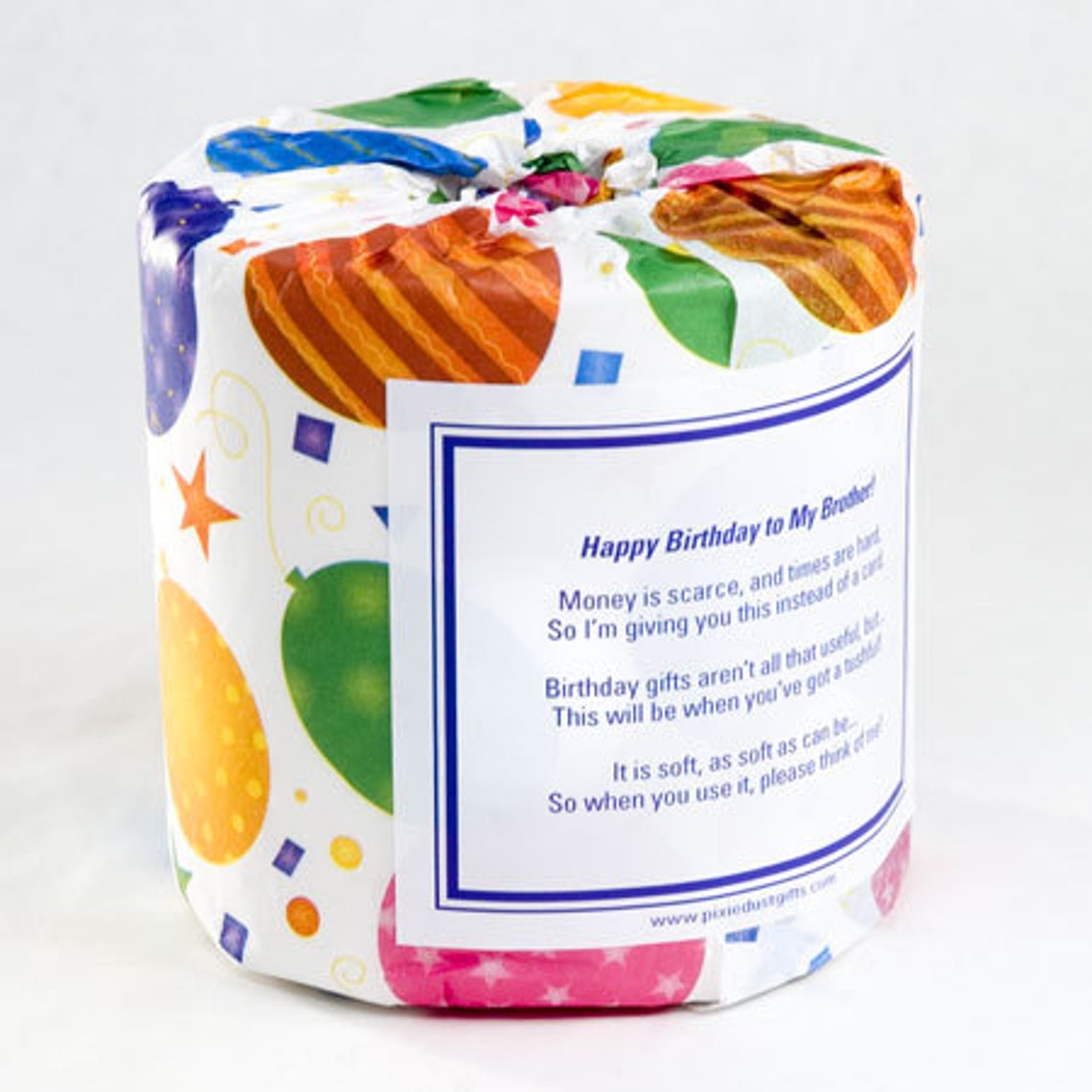 Birthday Toilet Paper Card for My Brother - Printable PDF - Etsy