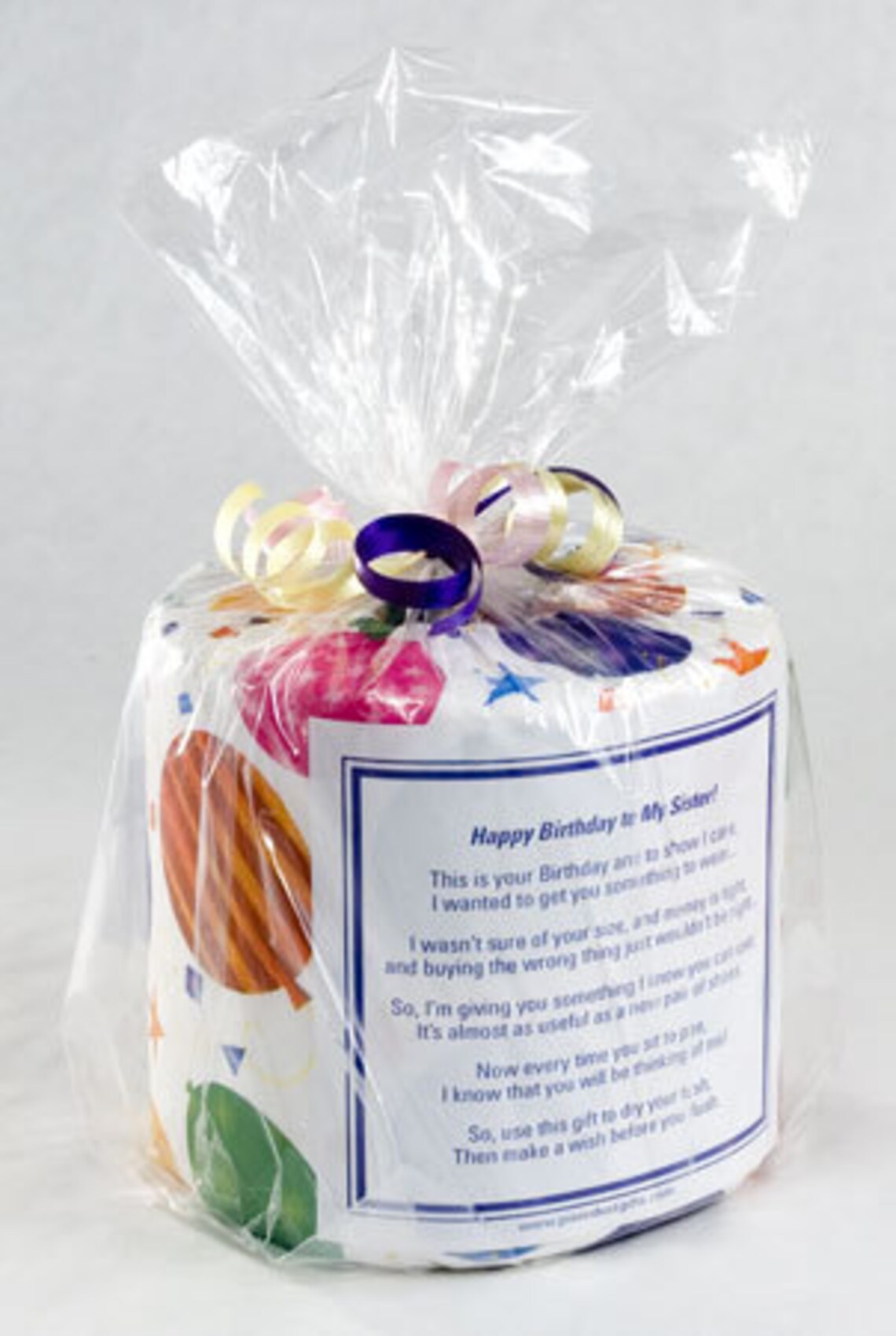 Birthday Toilet Paper Card for My Sister - Printable PDF - Etsy
