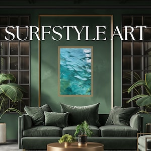 Calm Water Poster Relaxing Art Coastal Decor Arte Artful Wall Artful ...