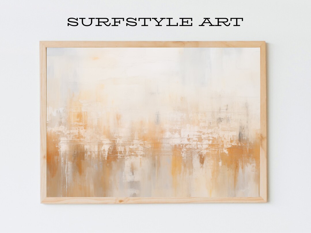 Abstract Boating Art Impressionist Painting Water Poster Beach Art ...