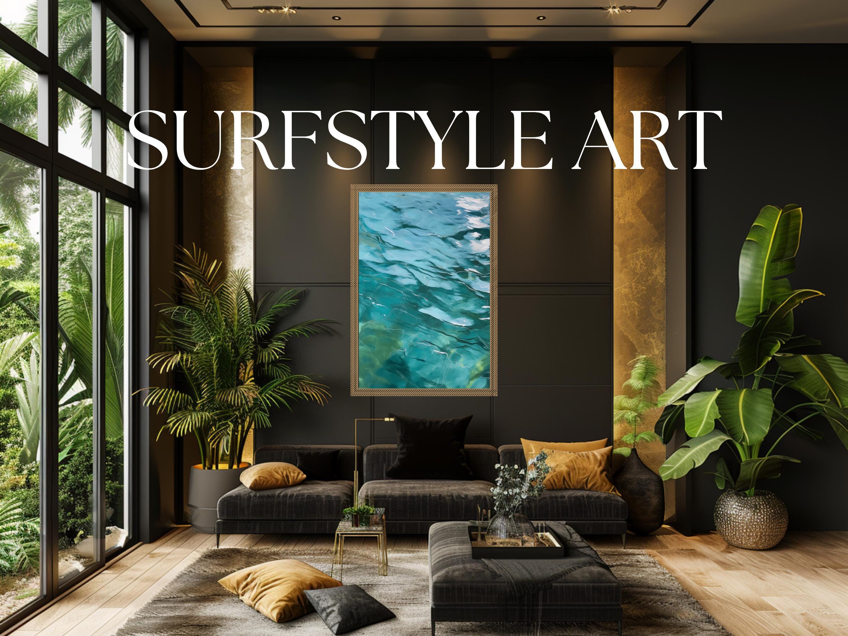 Calm Water Poster Relaxing Art Coastal Decor Arte Artful Wall Artful ...