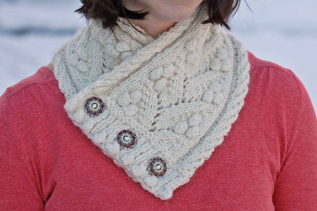 Harriet Button Cowl - Knitting Pattern - Etsy