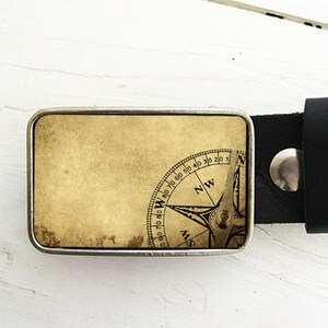Vintage Compass Belt Buckle Belt Buckle for Men - Etsy