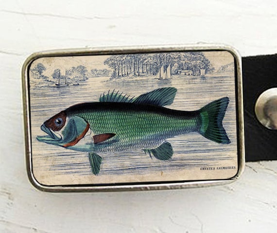 Largemouth Bass Belt Buckle | Etsy