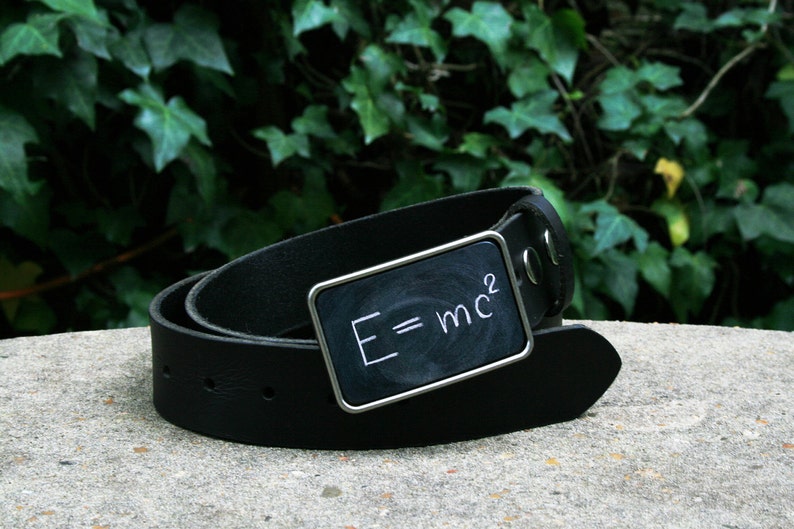Belt Buckle Theory of Relativity Formula Back to School - Etsy
