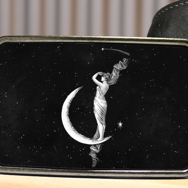 Moon Belt Buckle - Etsy