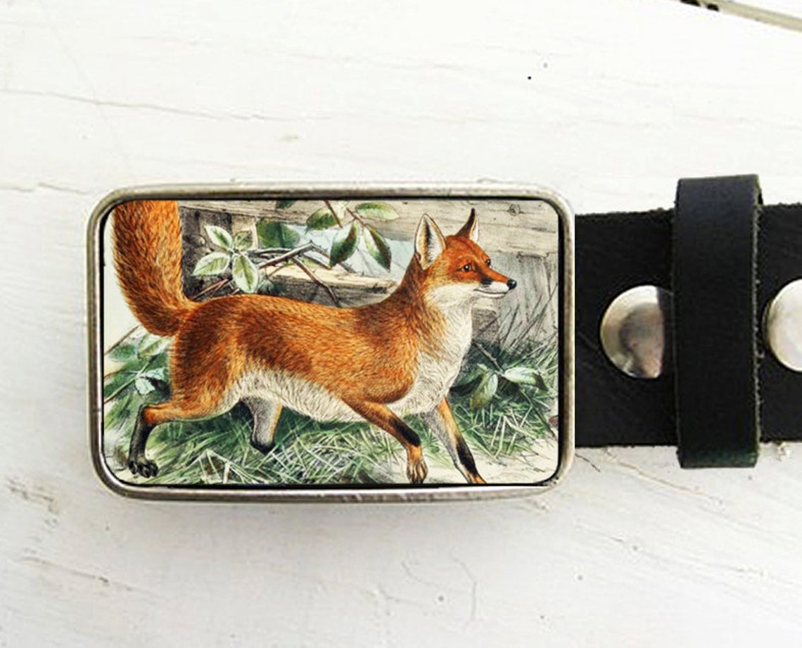 Fox Belt Buckle | Etsy