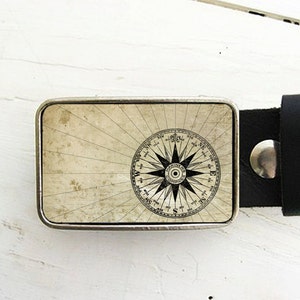 Mariner's Compass Belt Buckle pt 2 , Groom, Groomsmen Gift - Etsy