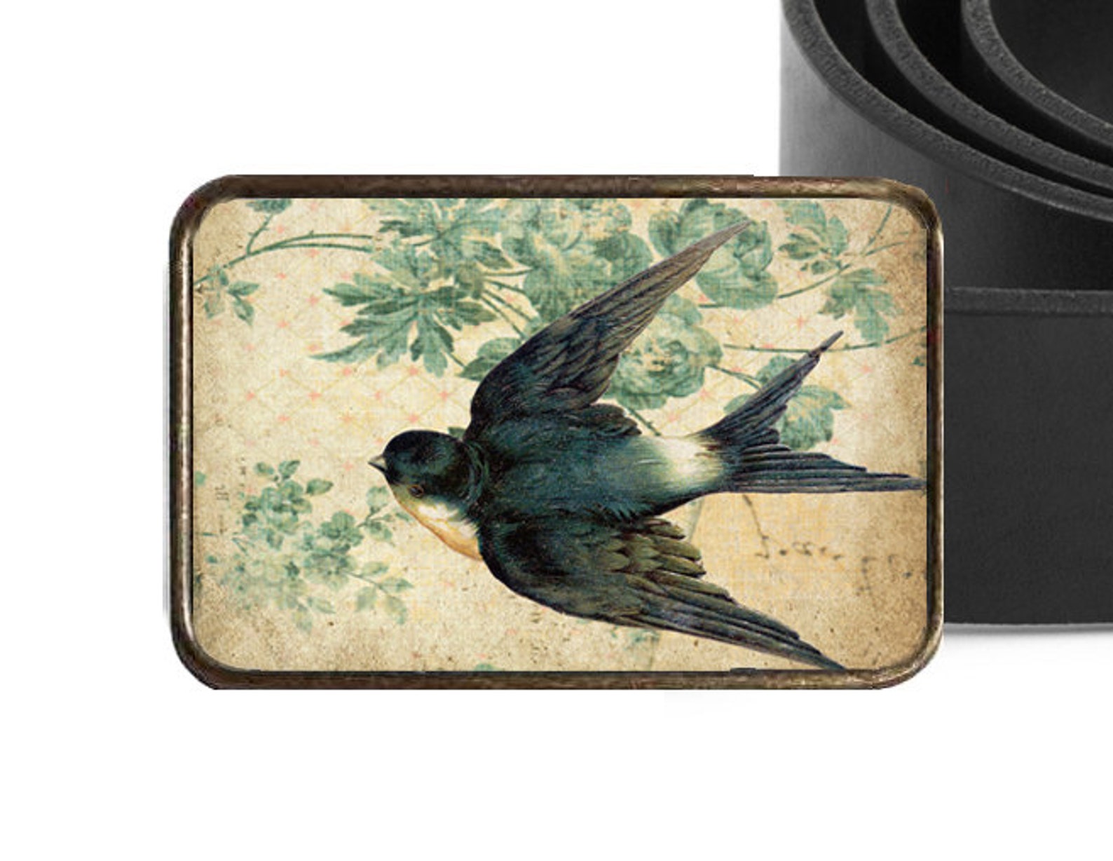 Vintage Swallow Swallow Belt Buckle Bird Belt Buckle - Etsy