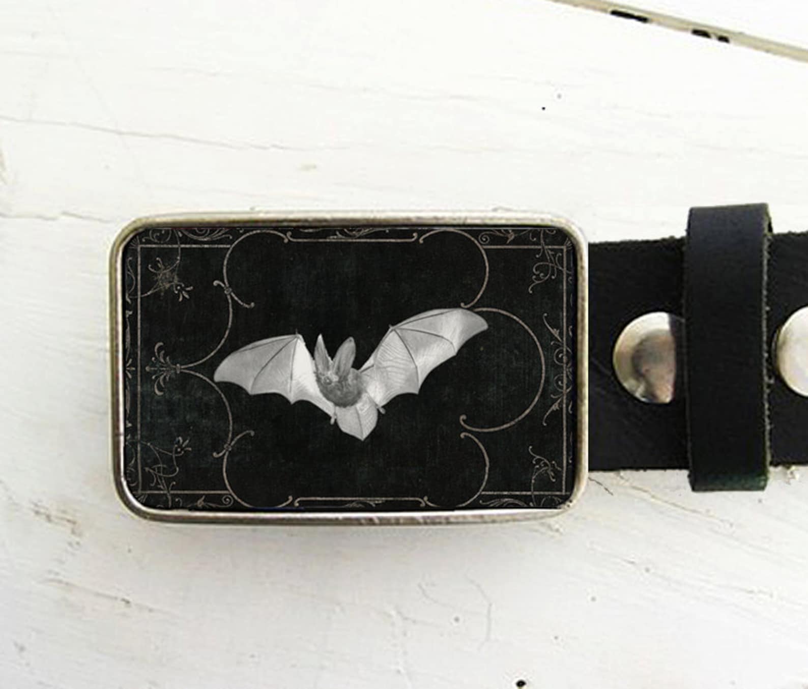 Vintage Bat Belt Buckle Halloween - Etsy