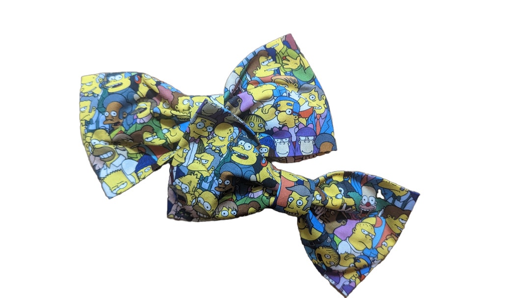 Dog Bow - the Simpsons - Etsy