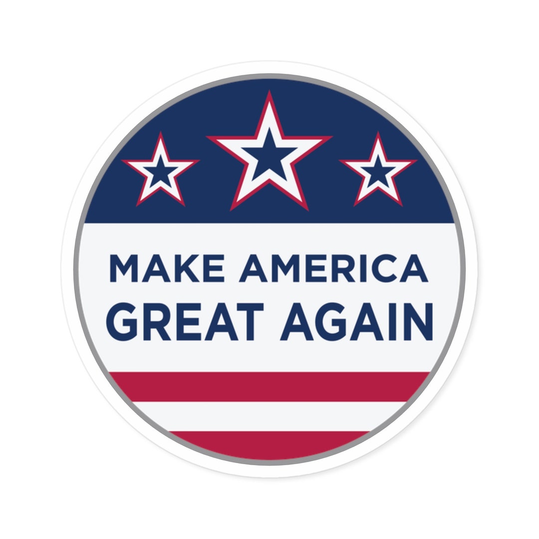 Make America Great Again Sticker, Trump 2024, Trump Sticker, Republican ...