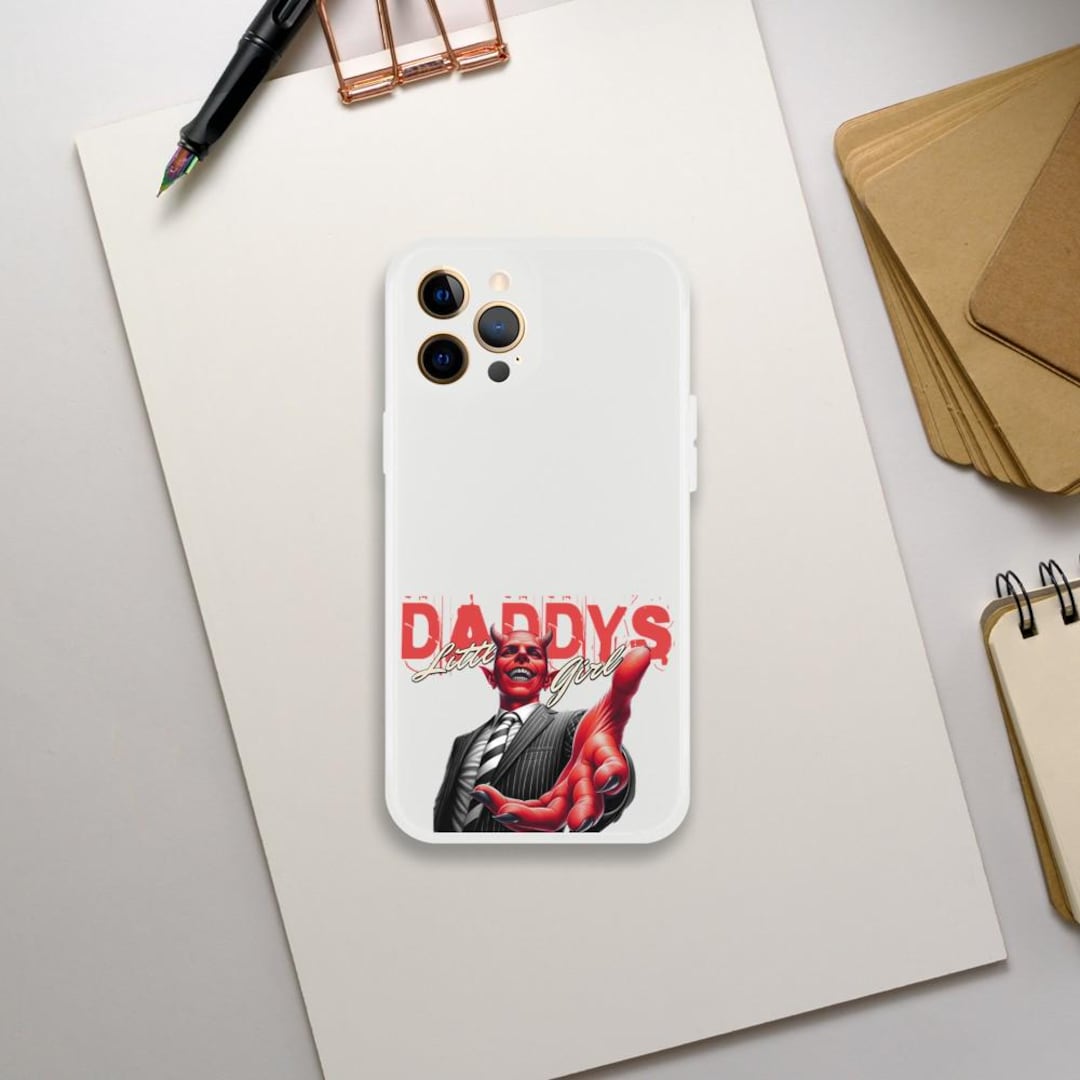 Flexi Case Daddy's Little Girl Satan Devil iPhone 15pro Max Hanndy Case ...