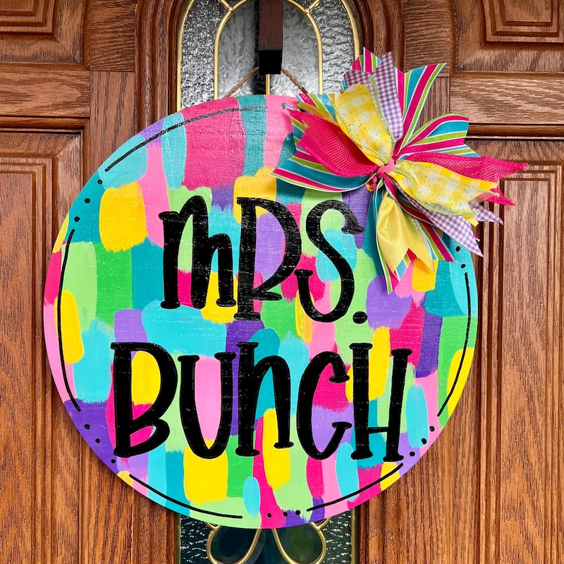 Personalized Door Hanger - Etsy