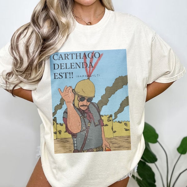 Carthago Delenda Est Shirt - Etsy