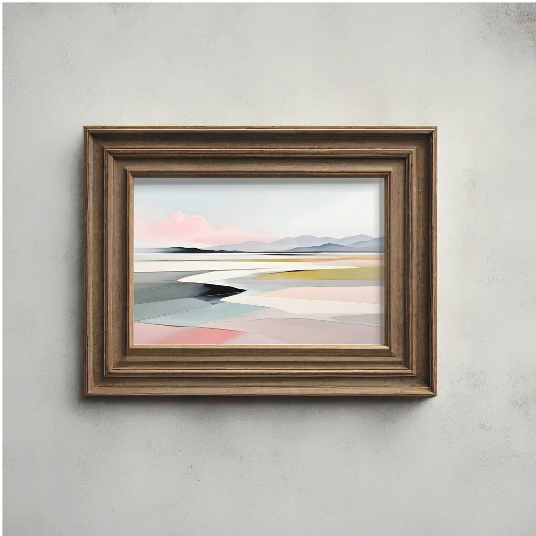 Abstract Landscape, Digital, Printable Wall Art, Landscape Modern Wall ...