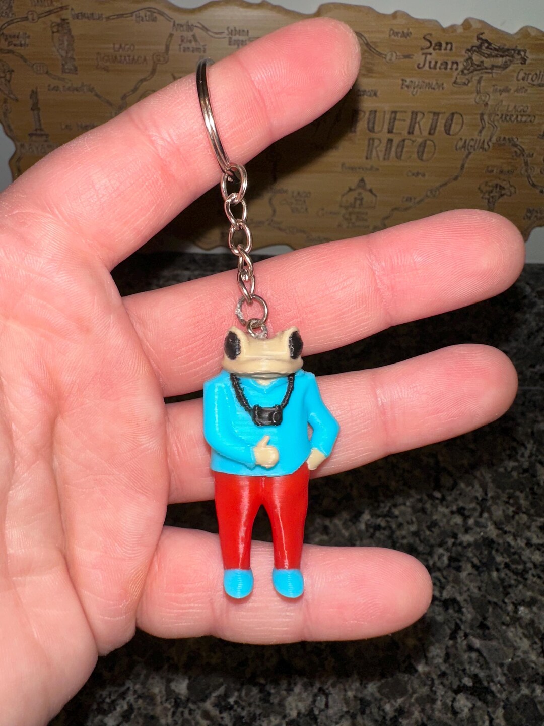 Llavero De Sapo Concho - Sapo Concho Keychain - Etsy
