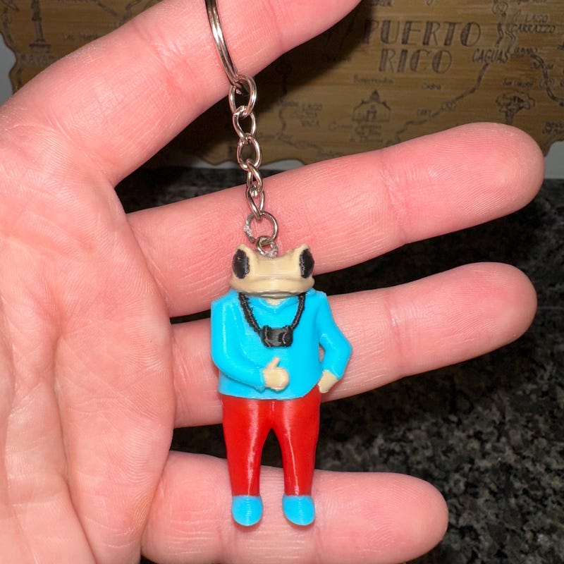 Concho Sapo Keychain - Etsy