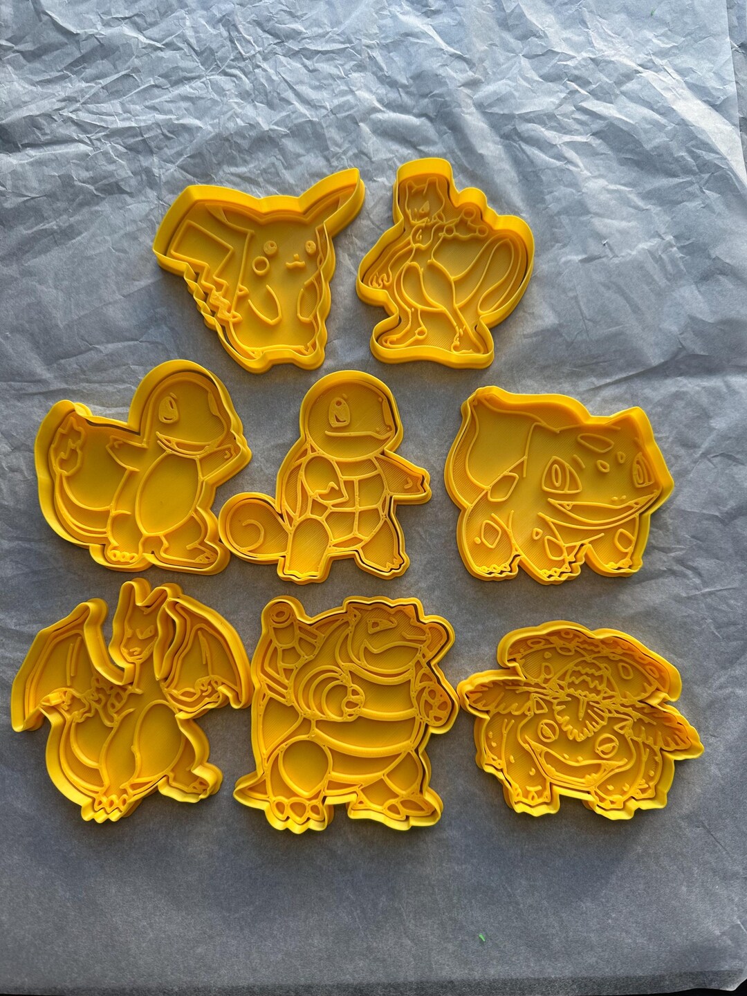 Pokémon Cookie Cutters W/ Stamps - Etsy