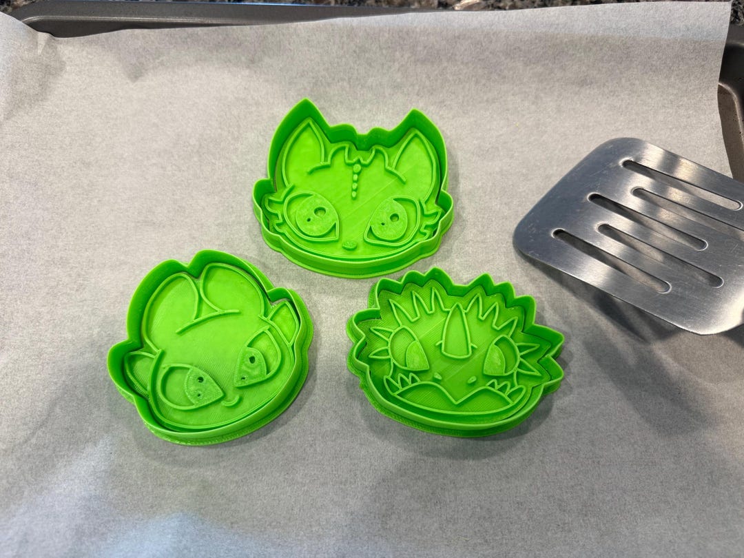 How to Train Your Dragon Cookie Cutters W/ Stamps - Set of 3 - Etsy