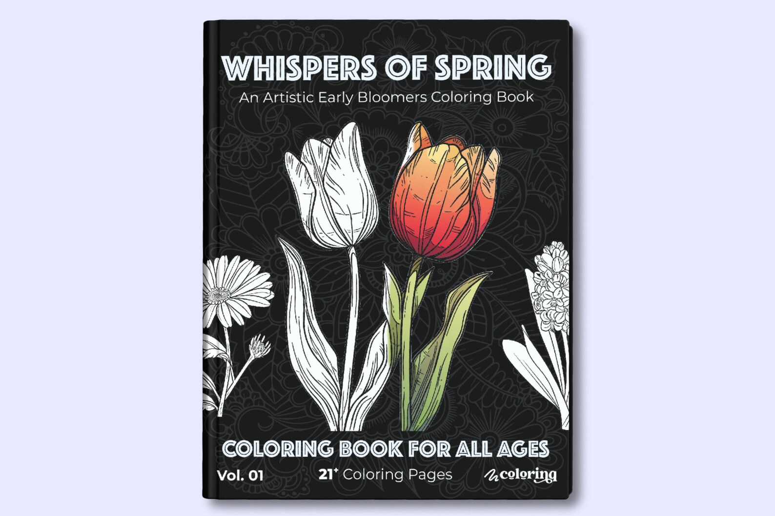 Whispers of Spring 22 Coloring Pages: Coloring Book for All Ages ...