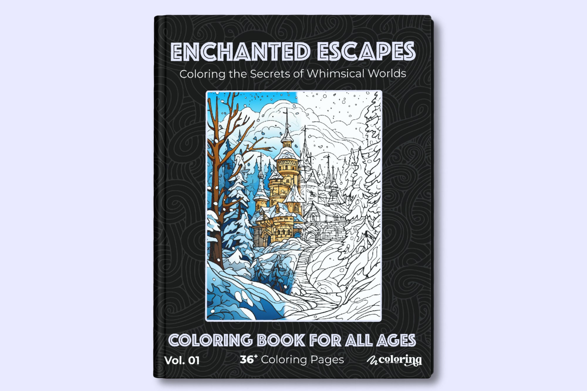 Enchanted Escapes 37 Coloring Pages: Coloring Book for All Ages ...