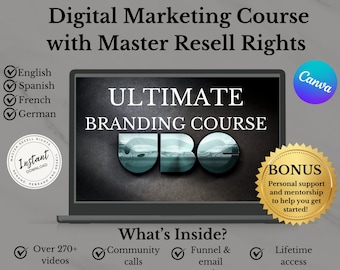Ultimate Branding Course UBC MRR - Etsy