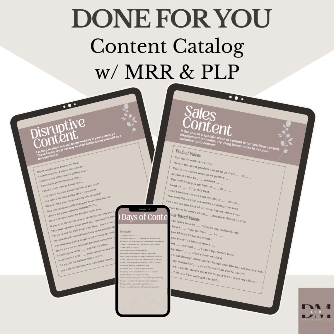 Content Catalogue Strategy for Digital Marketing With PLP Viral Hooks ...