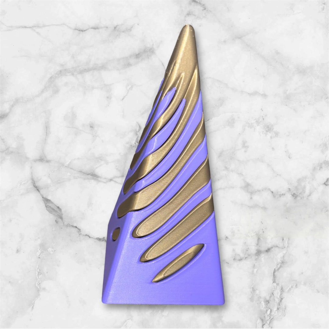 3d Printed Triangle Spiral Cone Fidget - Etsy