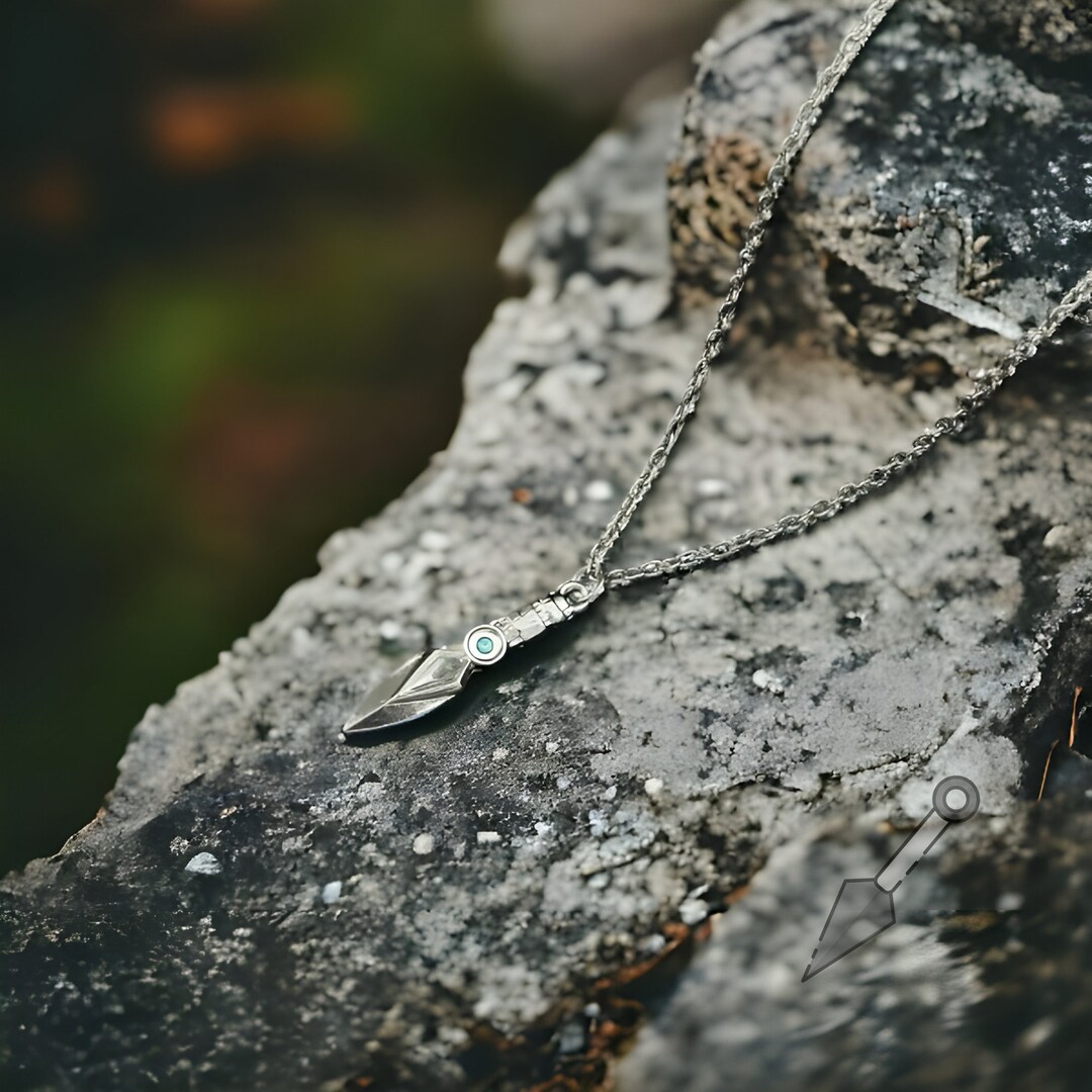 Valorant Jett Knife Ulti Inspired Necklace, Necklace Ideal for Cosplay ...