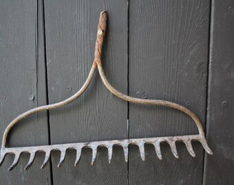 Metal Rake | Etsy