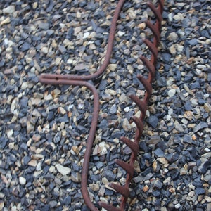 Vintage RUSTY Metal Rock Rake Head Turned DISPLAY / Staging PROP - Etsy