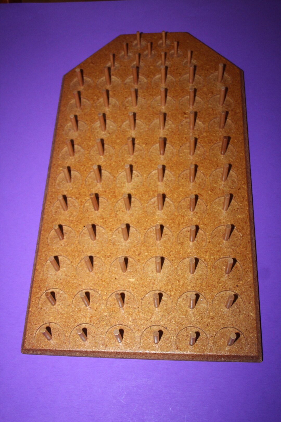 VINTAGE Wooden Wall Mountable PEG Thread Spool Board - Etsy