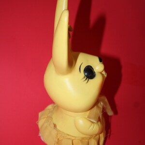 Vintage Hard Rubber RABBIT BANK - Etsy