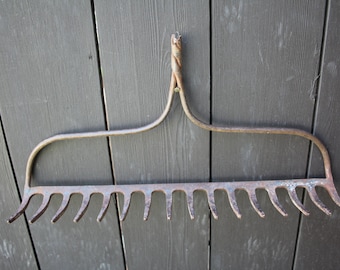 Metal Rake | Etsy