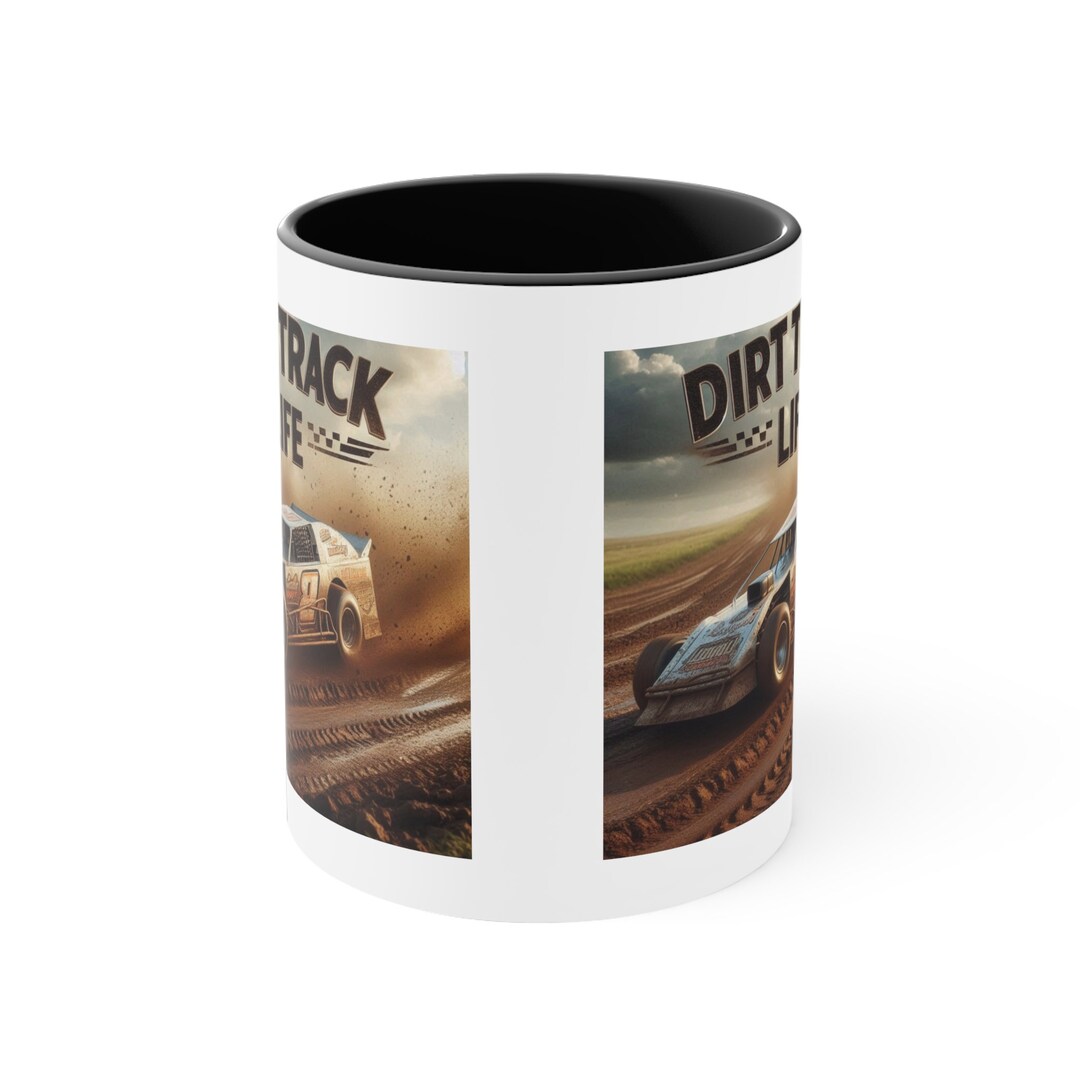 Modified Late Model Dirt Track Racing Race Car 11oz Coffee Cup. - Etsy