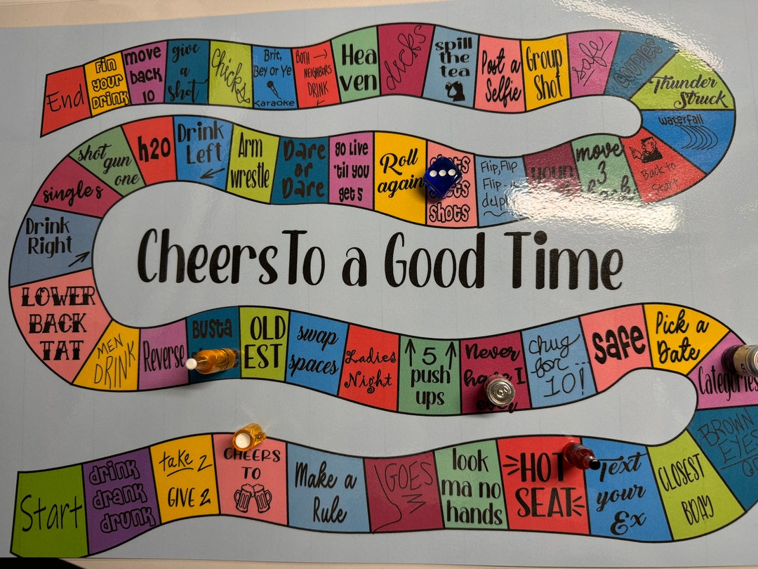 Cheersto A Good Time Drinking Game! - Etsy