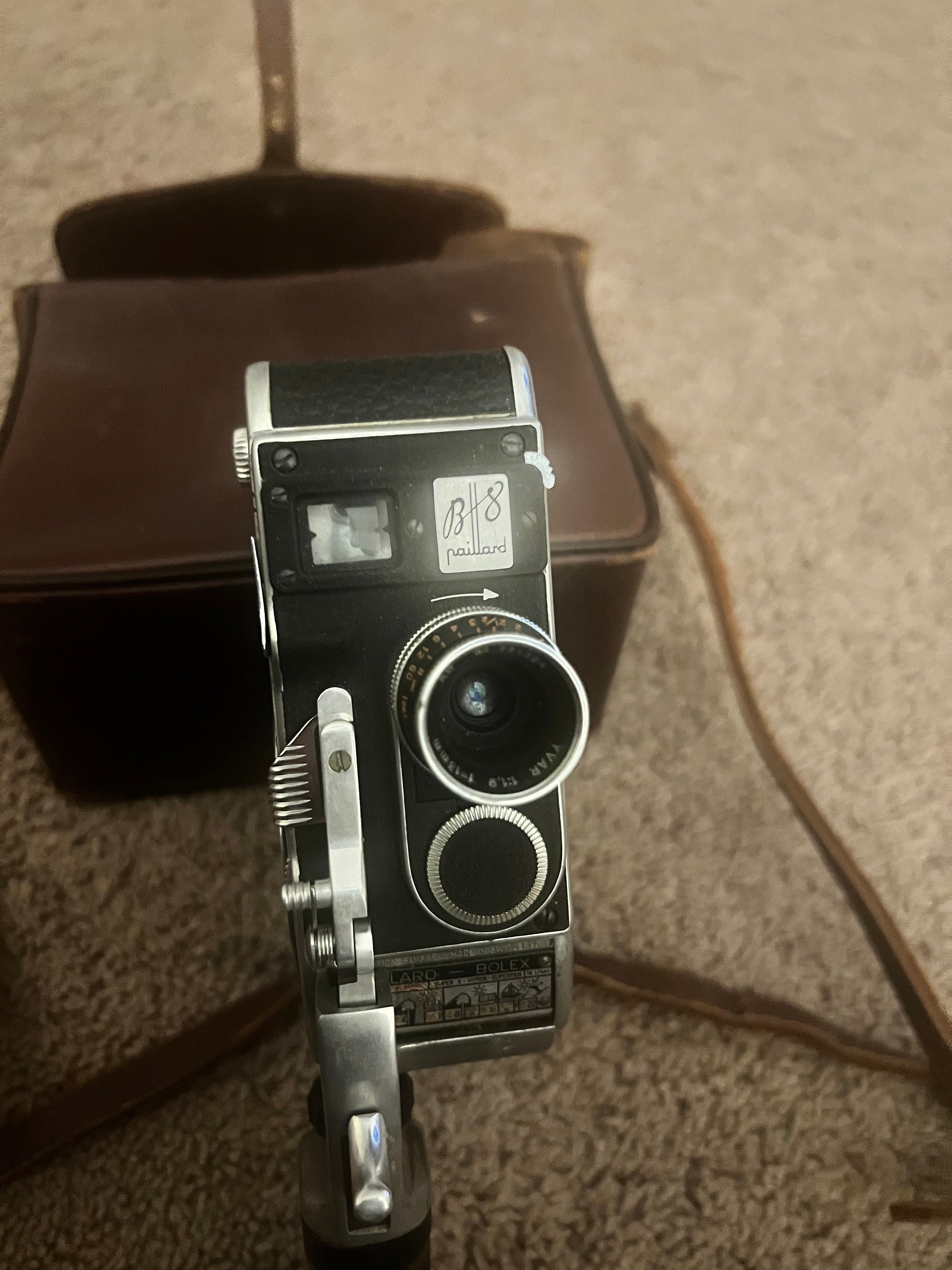Bolex Paillard B8 Vintage 8mm 1950s Film Camera Swiss - Etsy