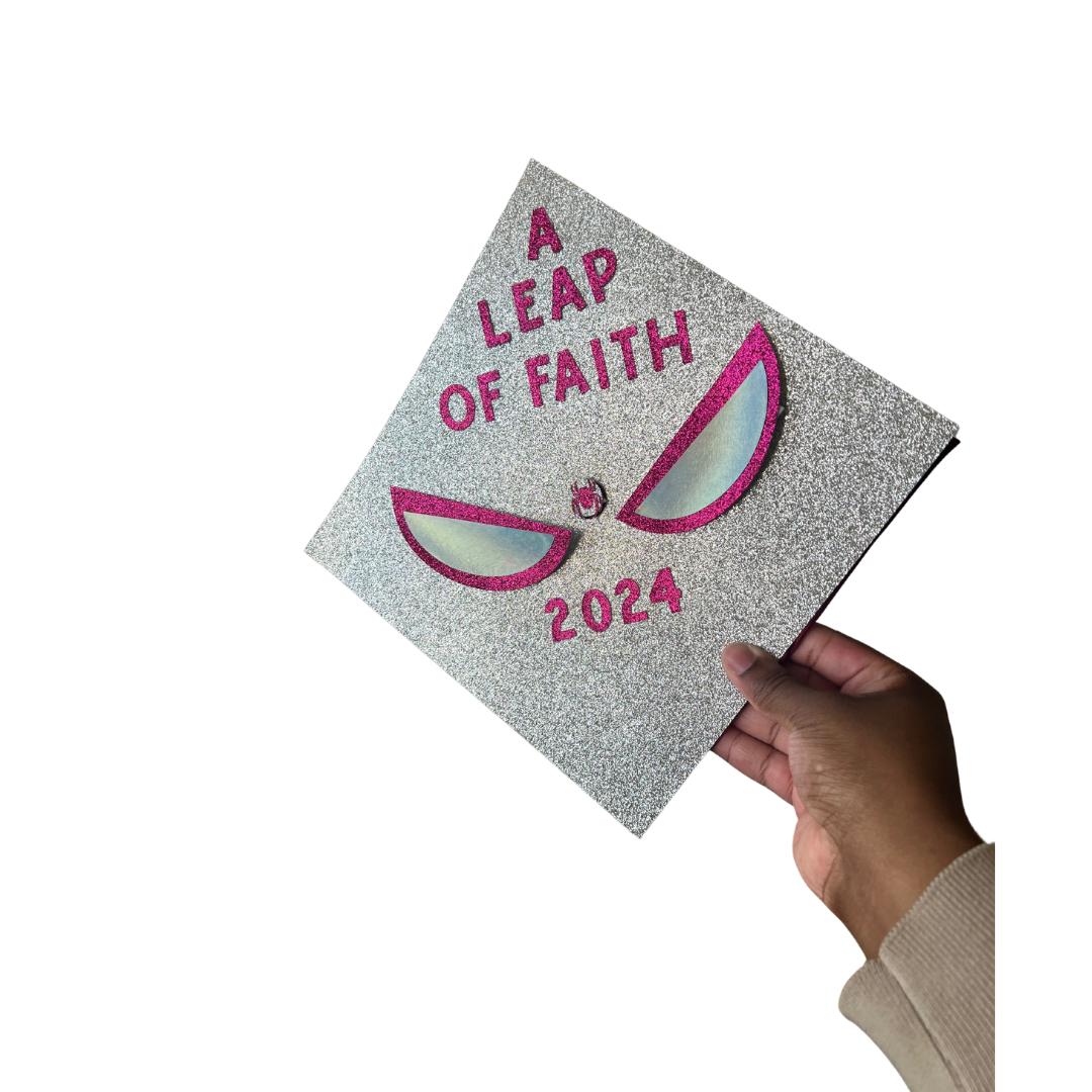 Spider-verse Inspired Grad Cap Topper Spider Gwen, Him and Her ...