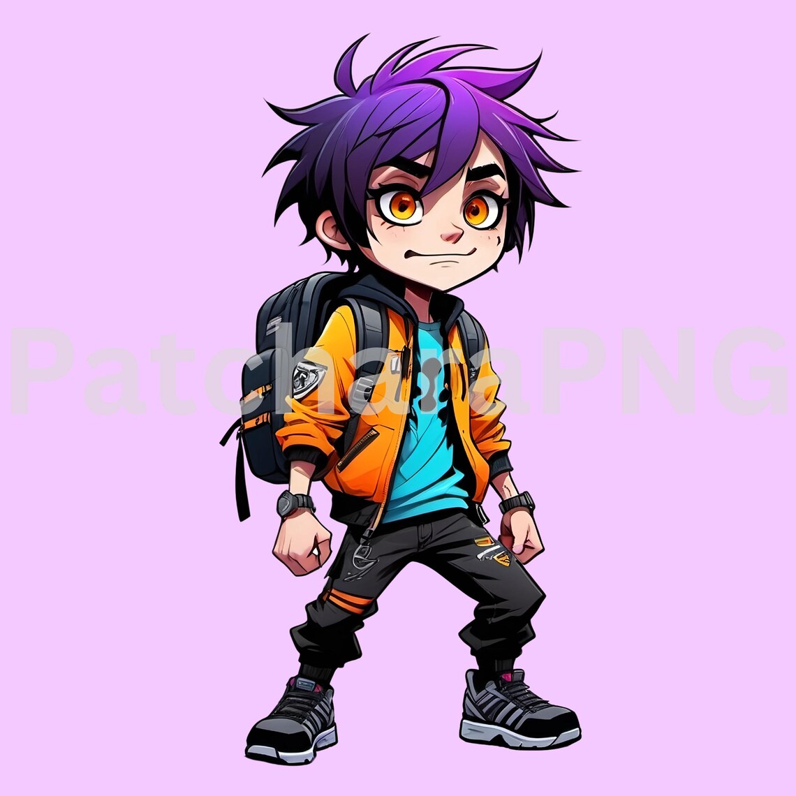 Back to School Emo Boy Clipart Cute Alternative School Boy PNG Emo ...