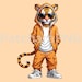 Funky Tiger Character Clipart Cool Hip-hop Design Projects Hip-hop ...