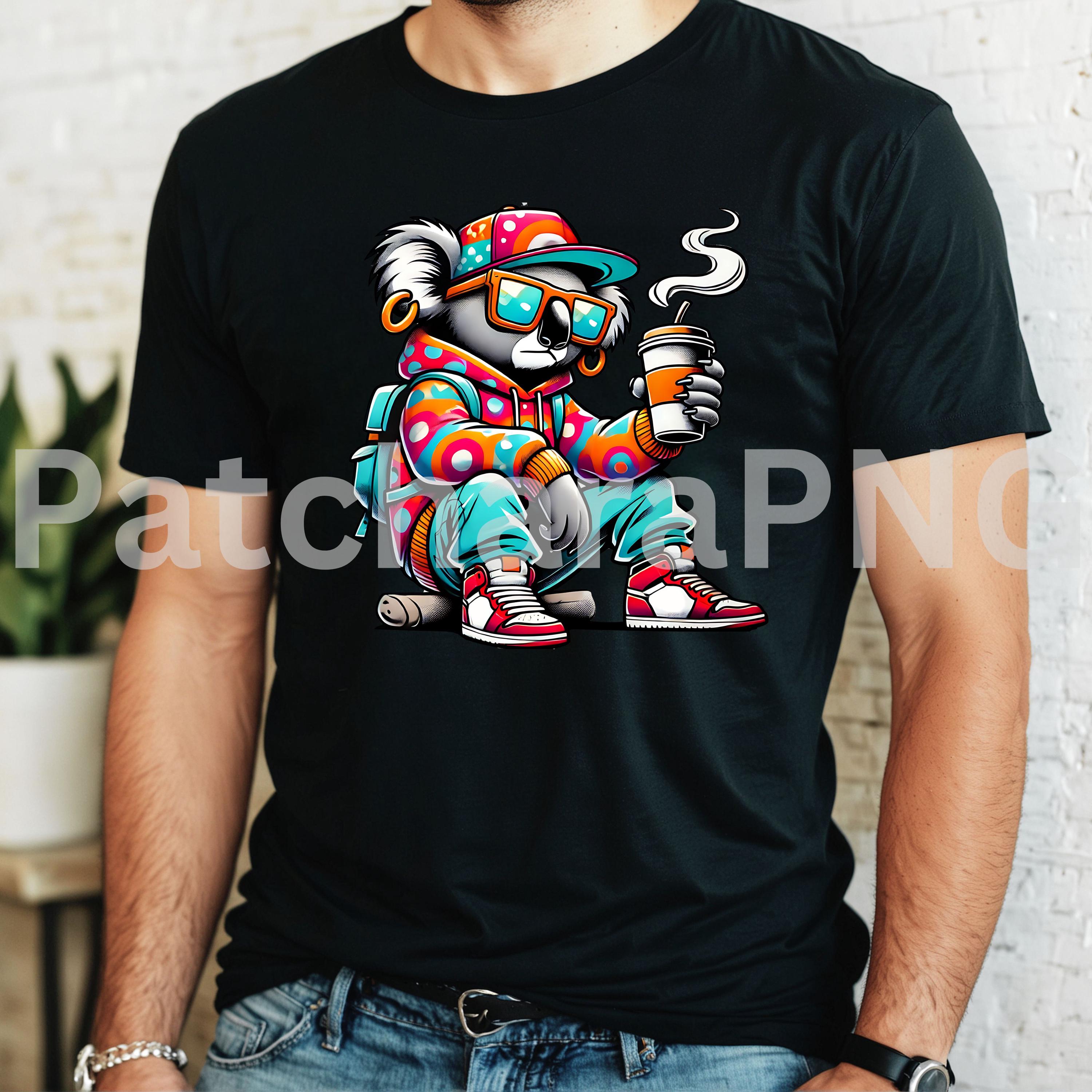 Koala Hip Hop PNG | Cool Dancing Koala Clipart | Urban Animal ...