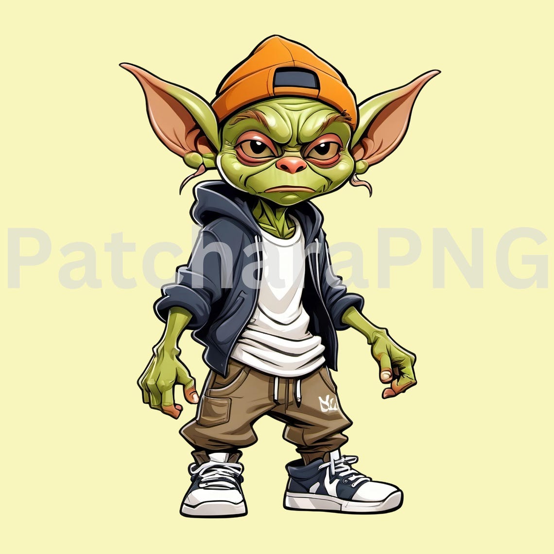 Hip-hop Goblin Graffiti Art | Cool Cartoon Goblin Character | Urban ...