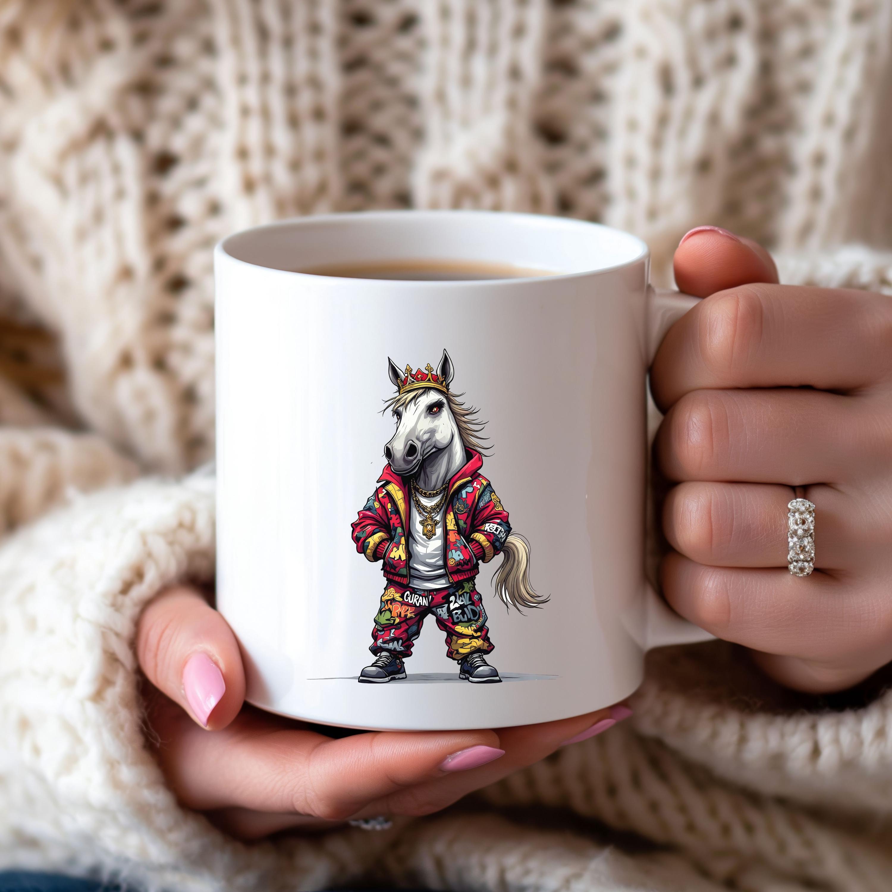 King Horse PNG | Hip Hop Horse Clipart With Crown | Streetwear Gangsta ...