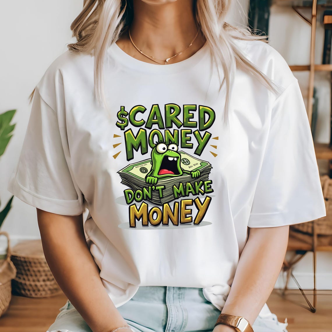 Scared Money PNG | Funny Dollar Bill Clipart With Graffiti Text | Urban ...