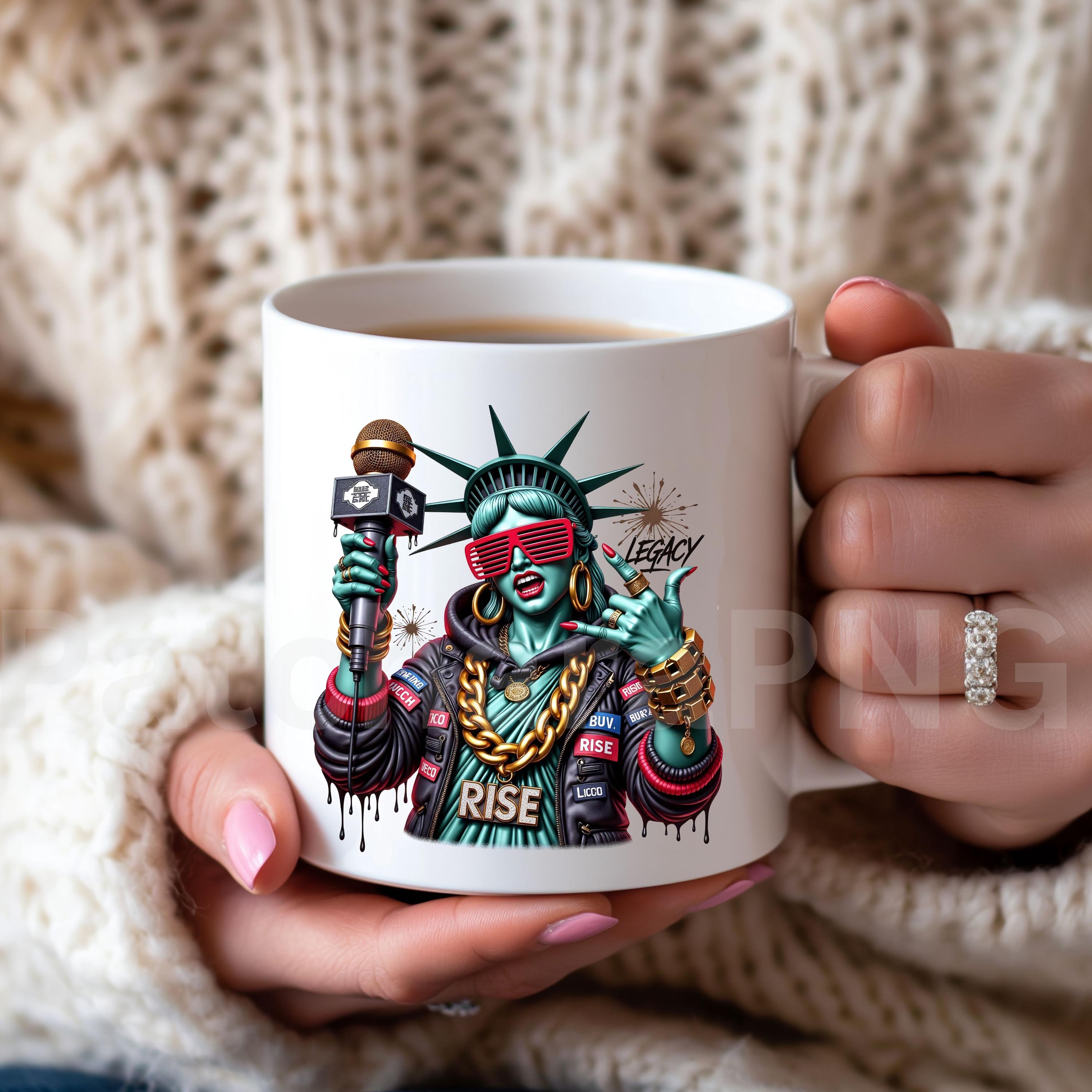 Hip Hop Statue of Liberty PNG | Urban Street Style Sublimation | Rap ...